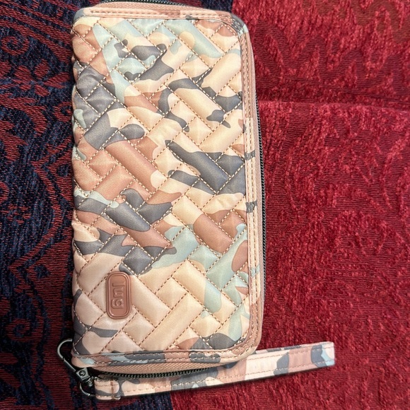 lug | Bags | Lug Handspring Wallet Pink Camo | Poshmark